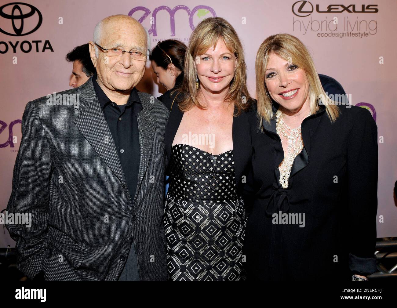 EMA Founder, Norman Lear, left, Lynn Davis and EMA President, Debbie ...