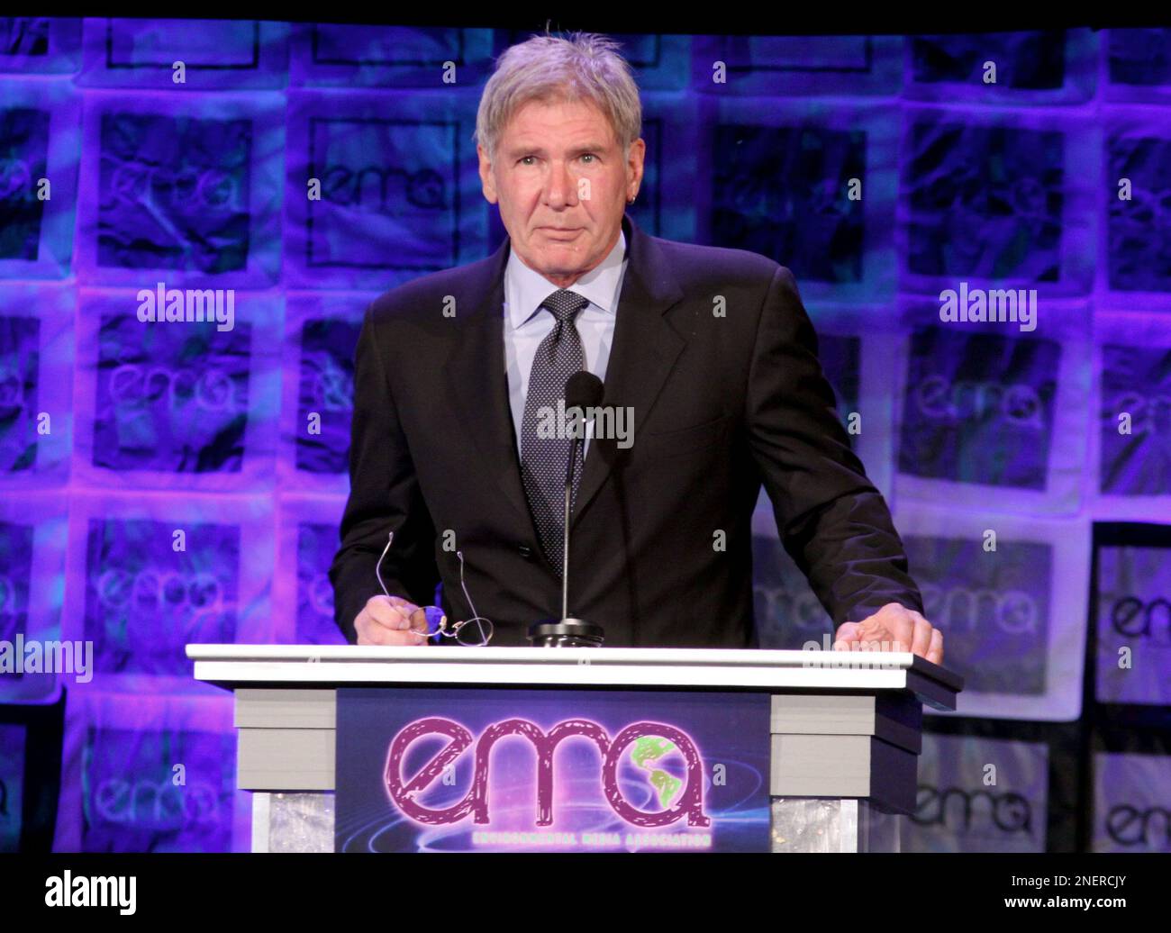 Actor Harrison Ford at the 20th Anniversary Environmental Media Awards ...