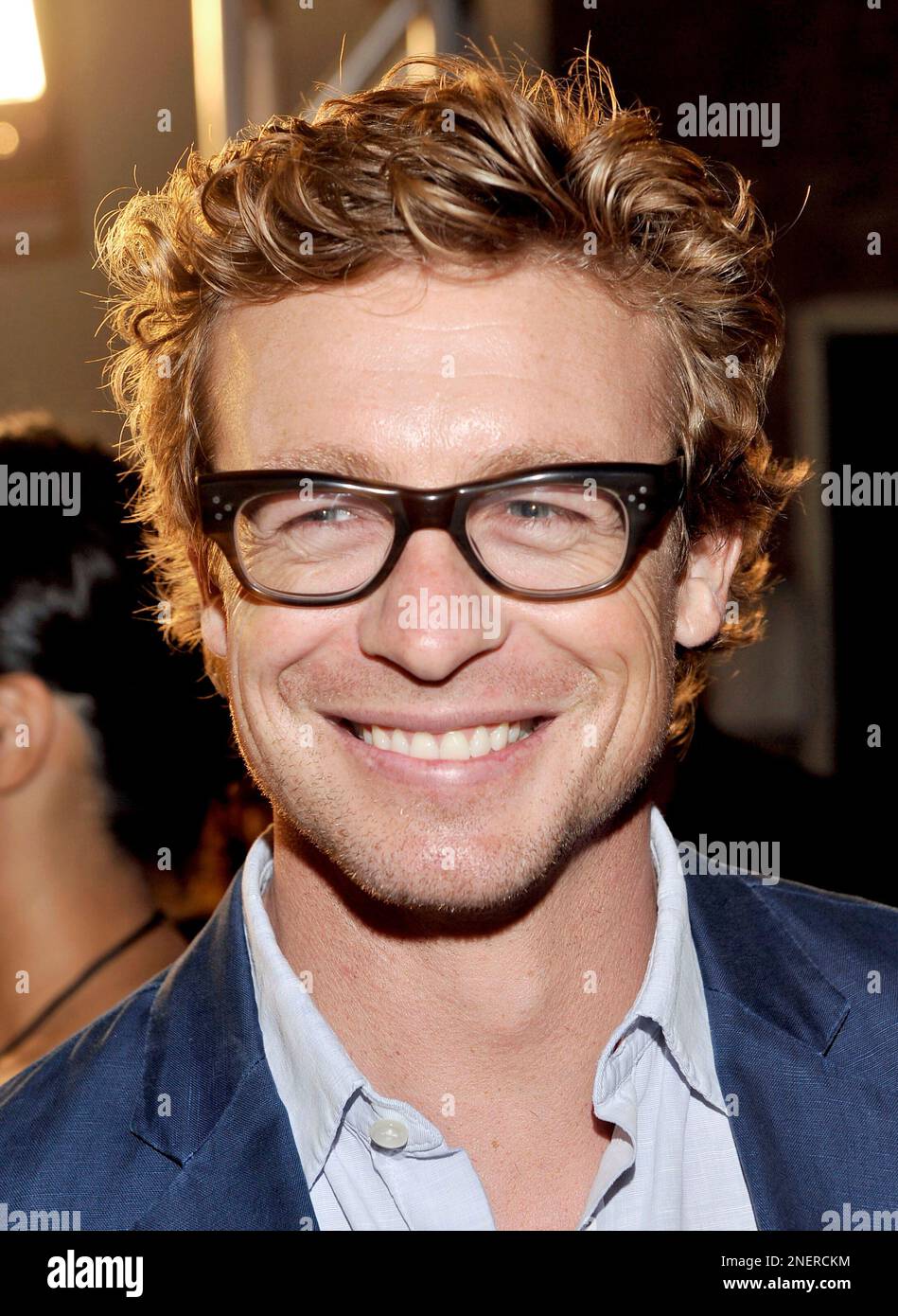 Actor Simon Baker attends the 20th Anniversary Environmental Media ...