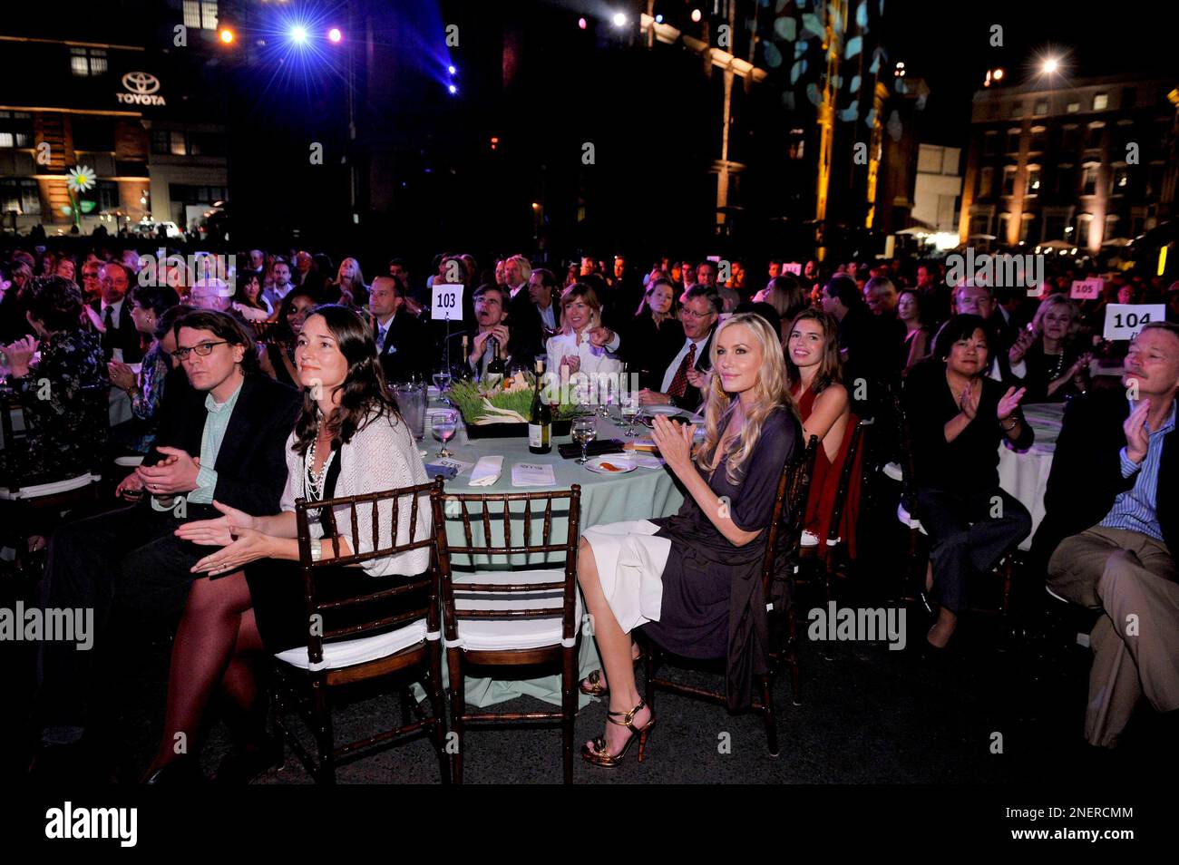 Actress Daryl Hannah, center, at the 20th Anniversary Environmental ...
