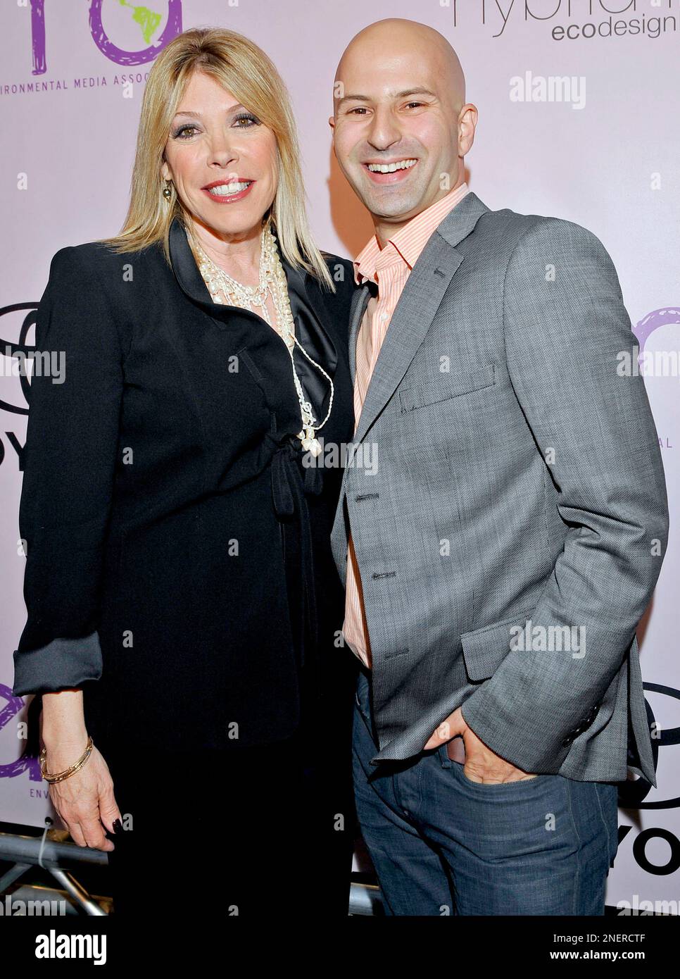 EMA President, Debbie Levin, left, and CEO, Yes to Carrots, Ido Leffler ...