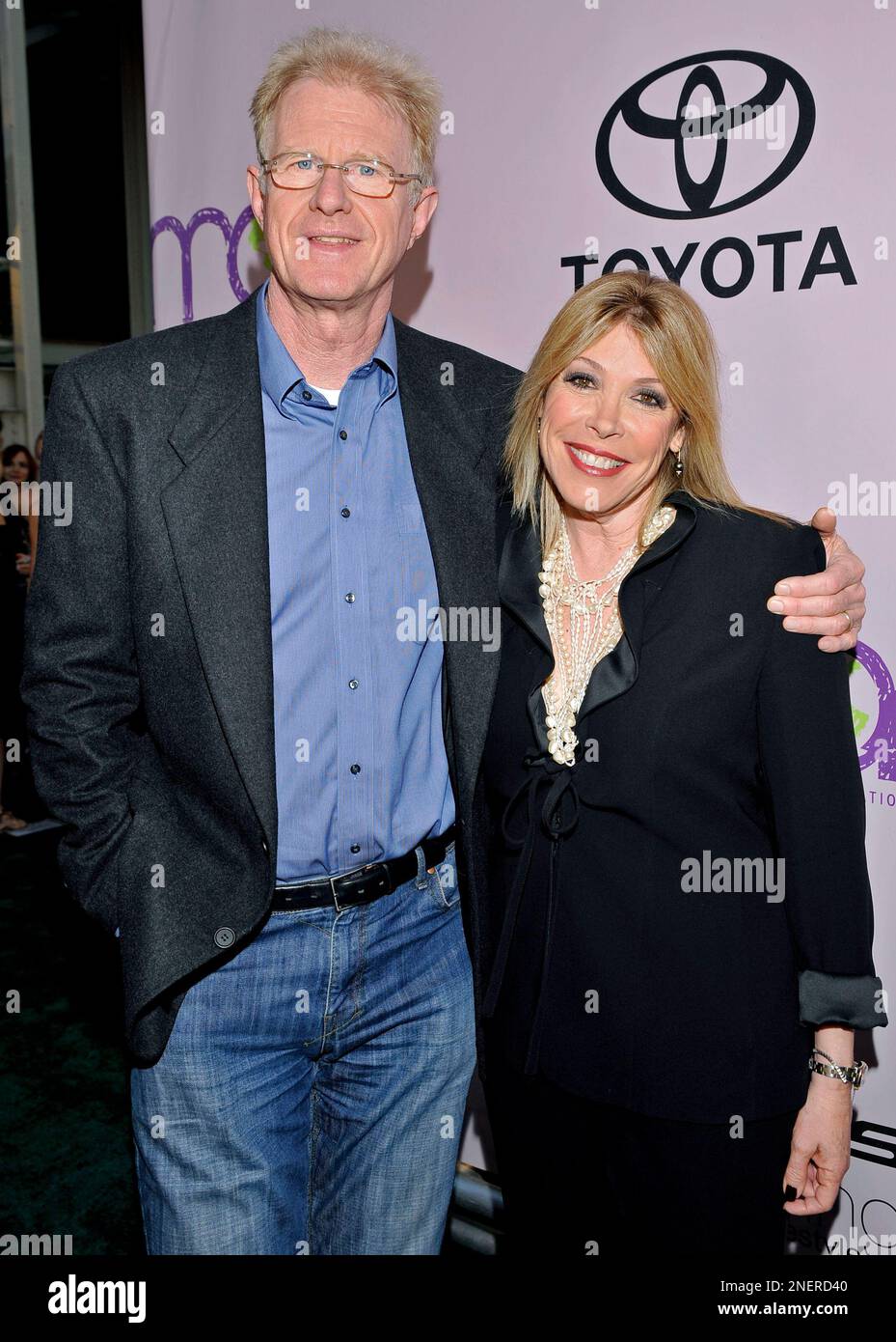 Actor Ed Begley, Jr., left, and EMA President, Debbie Levin, attend the ...
