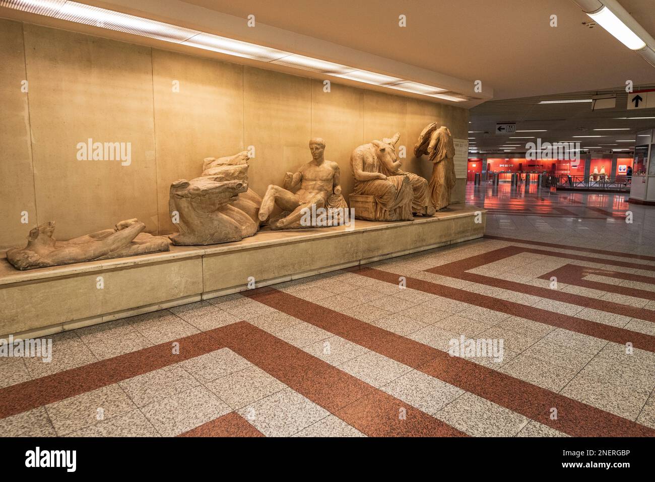 Acropolis metro station hi-res stock photography and images - Alamy