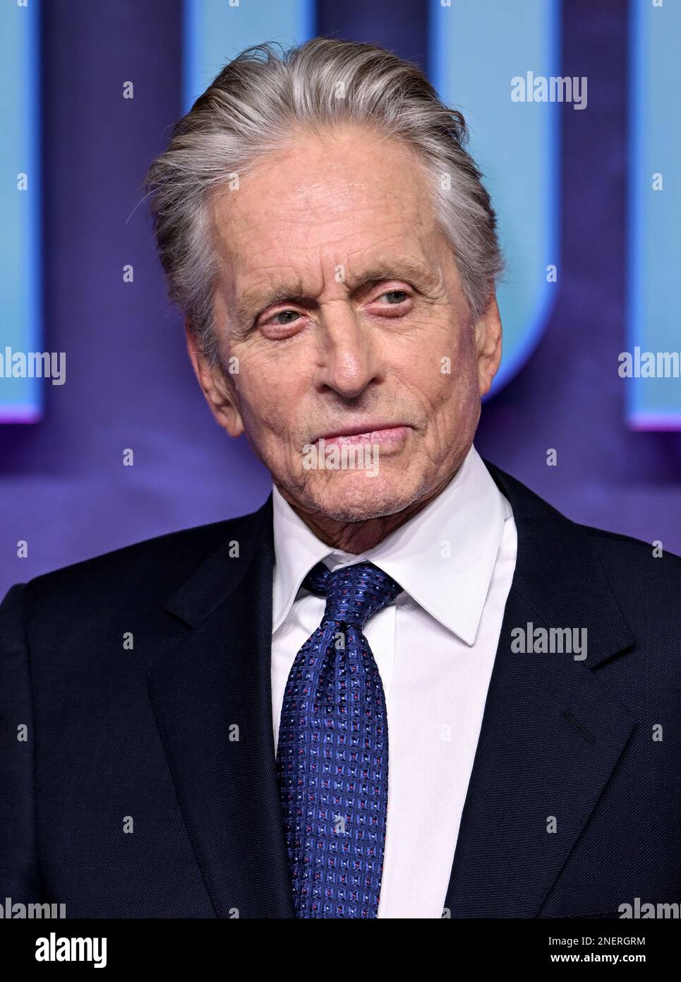 February 16th, 2023, London, UK. Michael Douglas arriving at the Ant ...