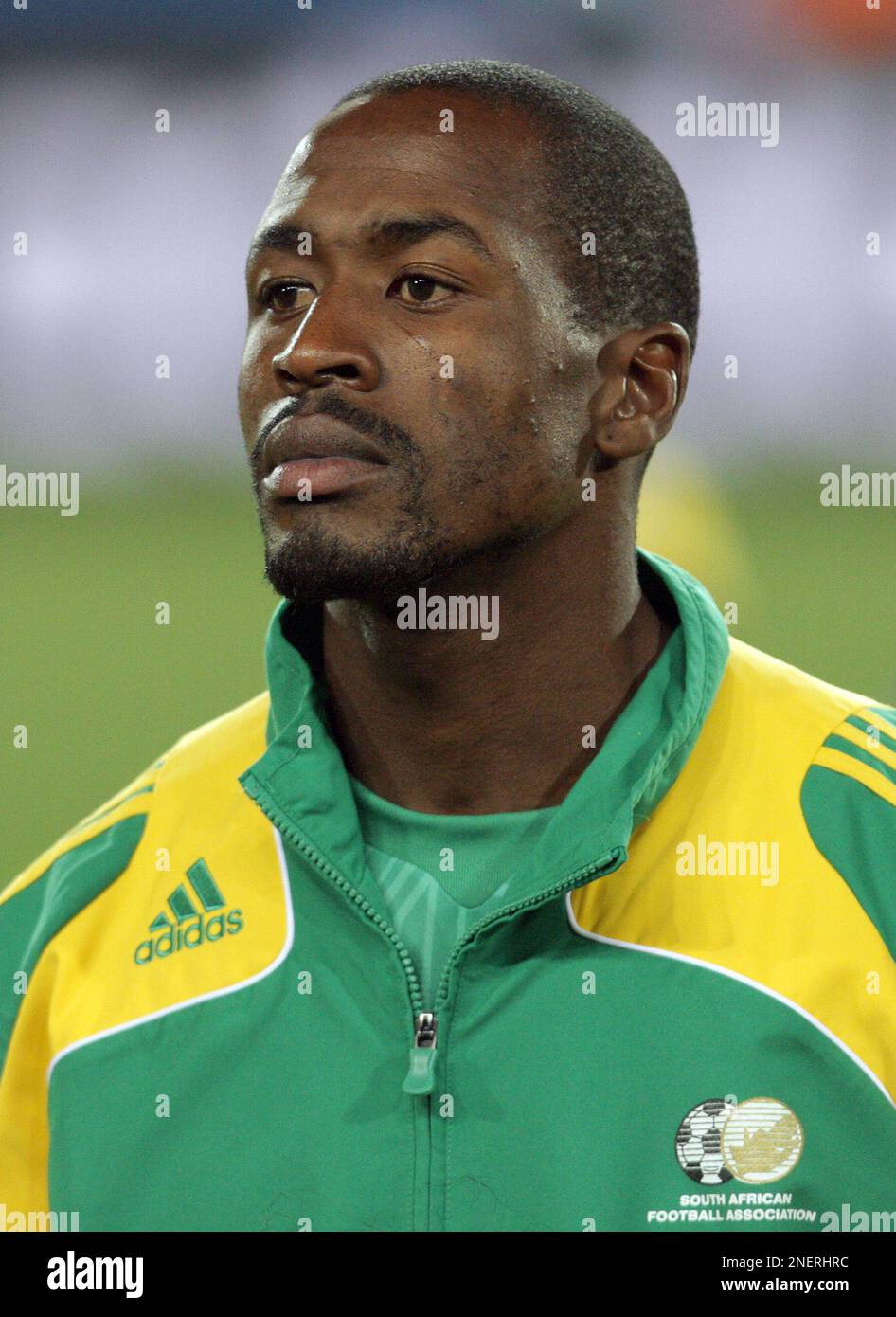 South Africa's Benson Mhlongo ahead of the Confederations Cup semifinal ...