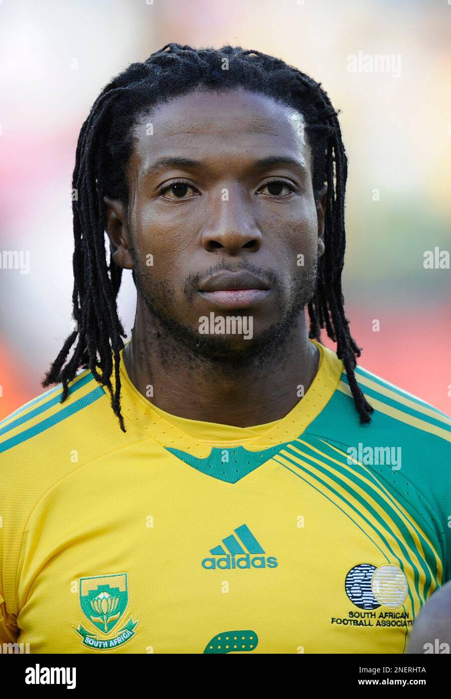 South Africa's MacBeth Sibaya at the Confederations Cup soccer ...