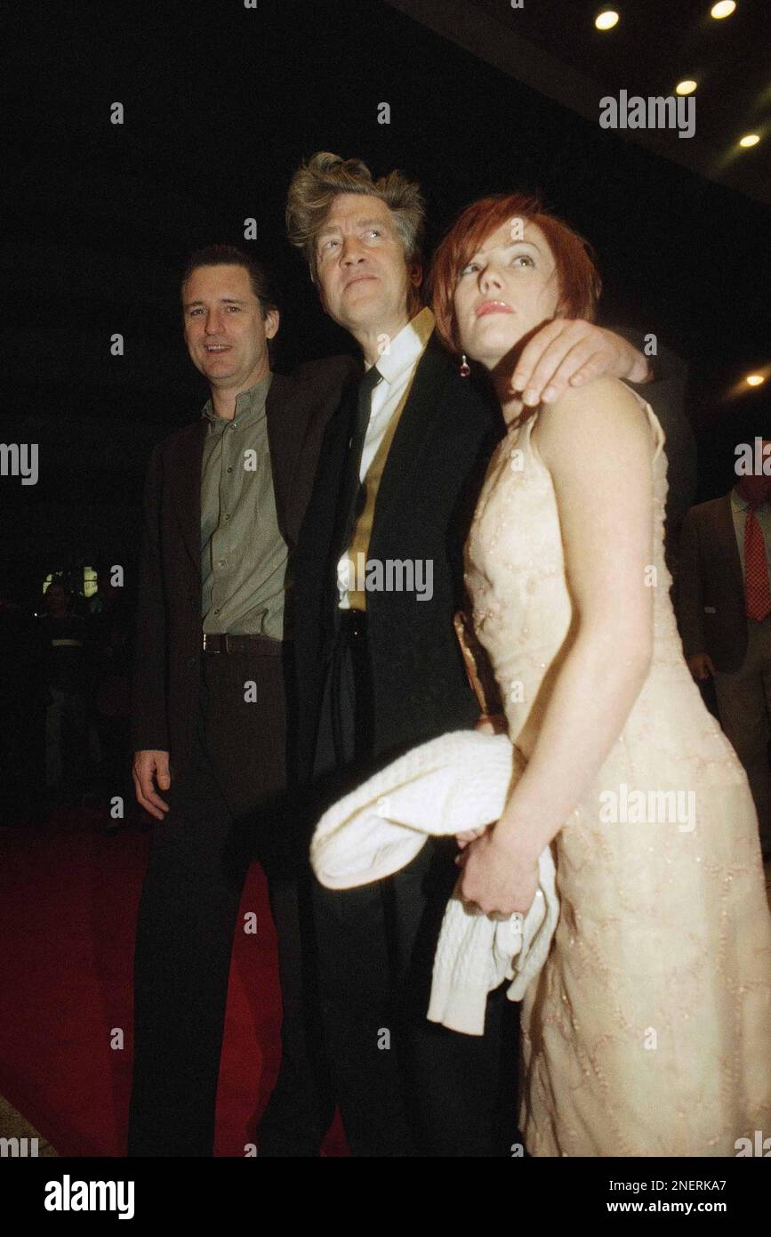 ?Lost Highway? director David Lynch, center, poses with actors Bill ...