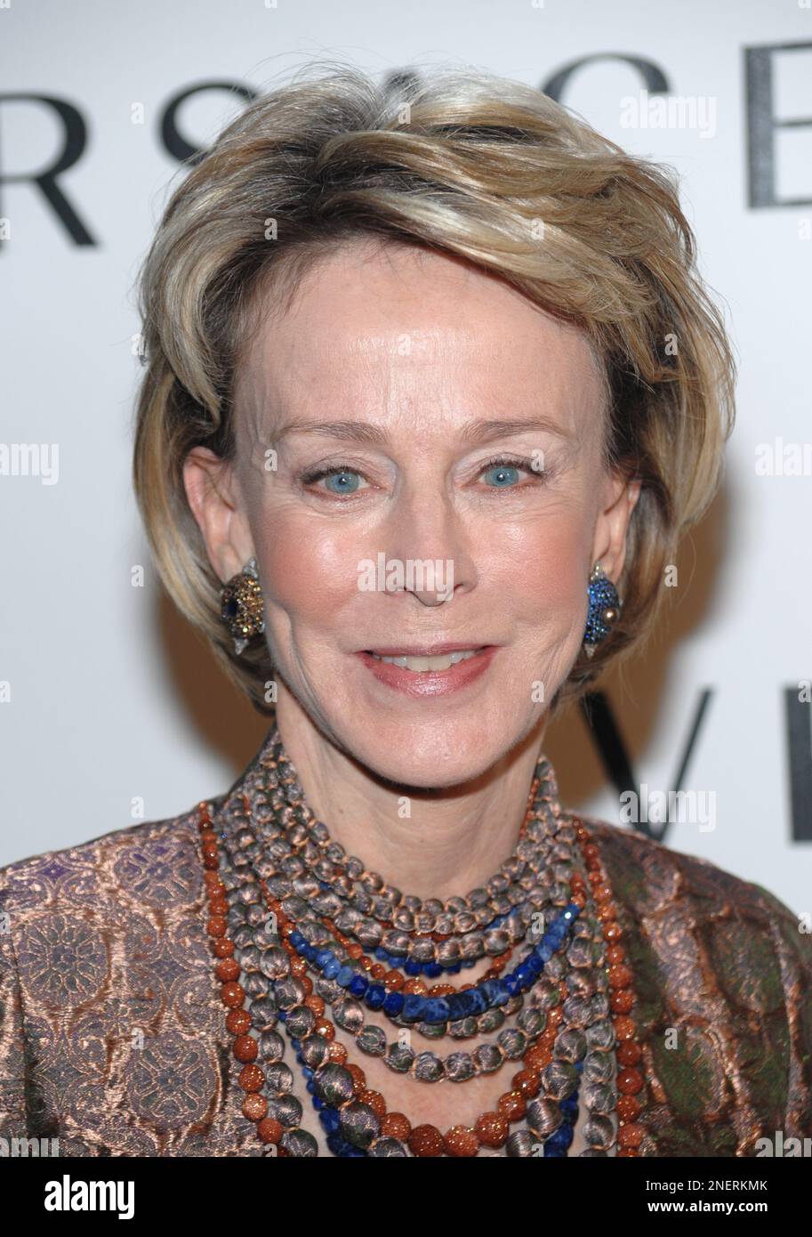 Anne Bass attends the 2009 Whitney Museum of American Art gala and ...