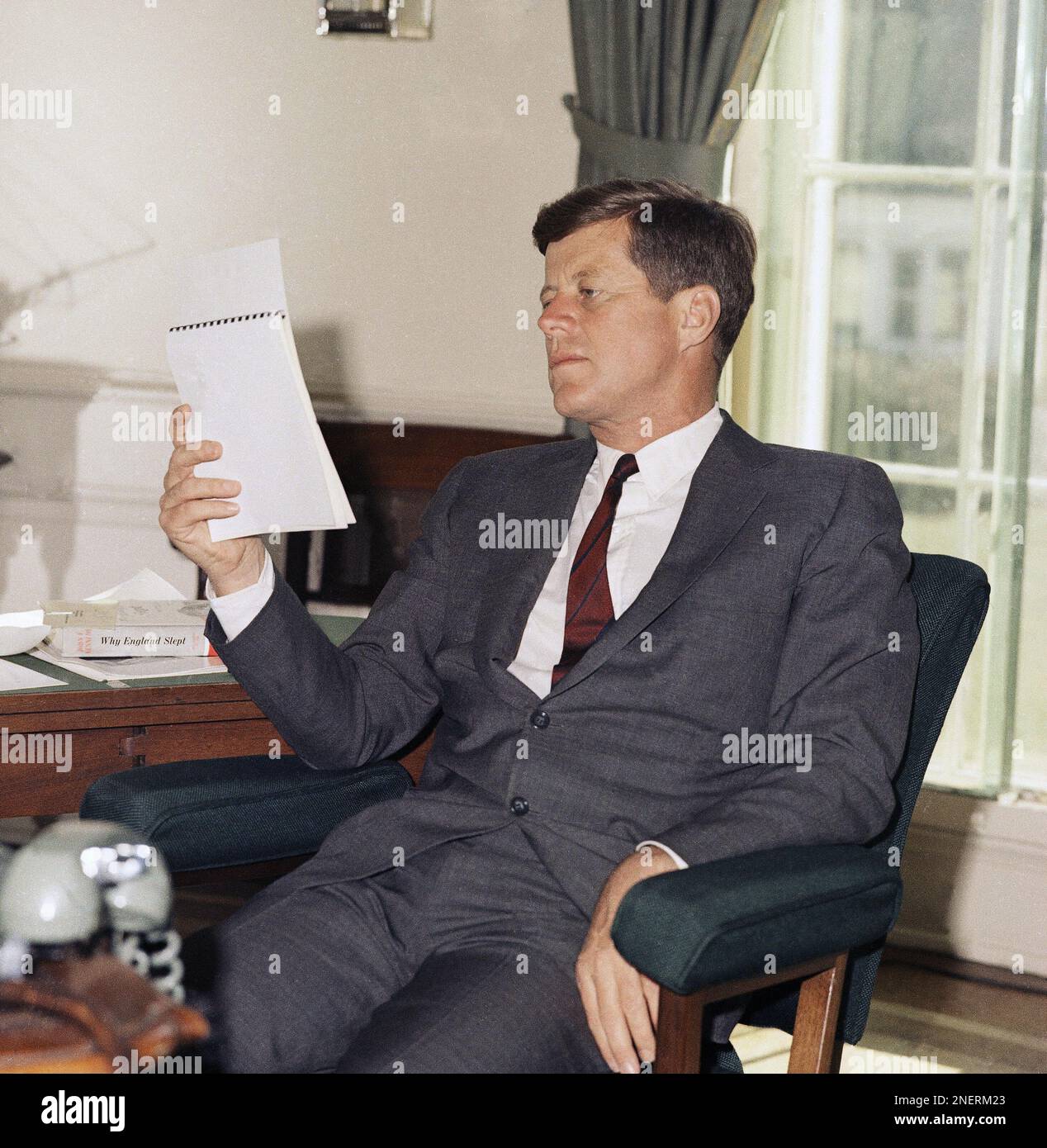 President John F. Kennedy, who will celebrate his first year in office ...