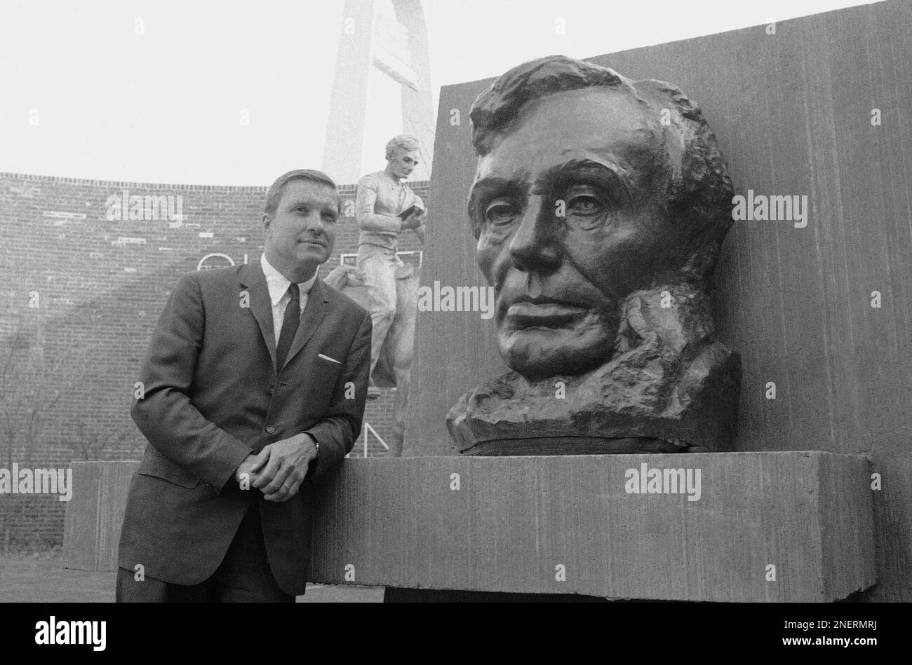 Charles Percy, Republican candidate for Governor of Illinois and an ...