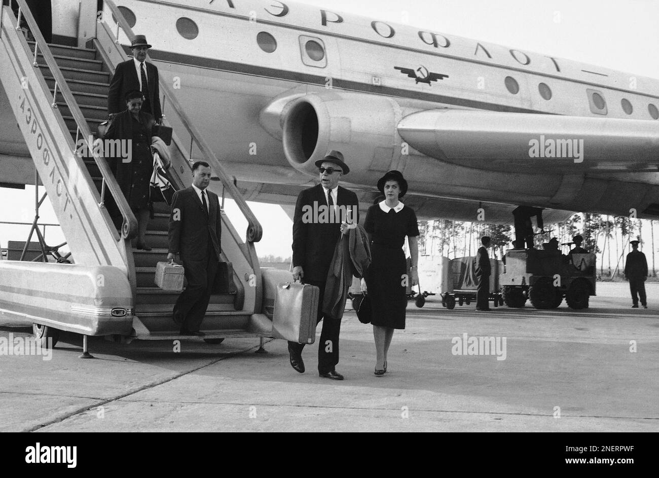 Mrs. Barbara Powers, wife of American U-2 pilot Francis Gary Powers ...
