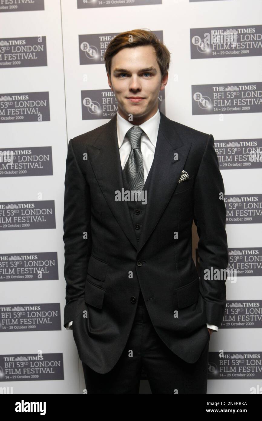 British actor Nicholas Hoult arrives for the UK premiere of the film 'A ...