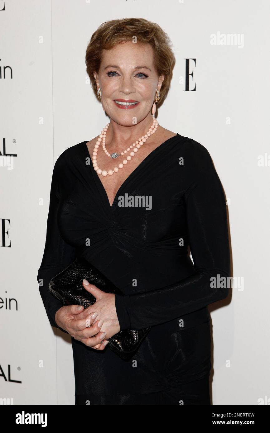 Julie Andrews arrives for ELLE Magazine’s 16th Annual Women in ...