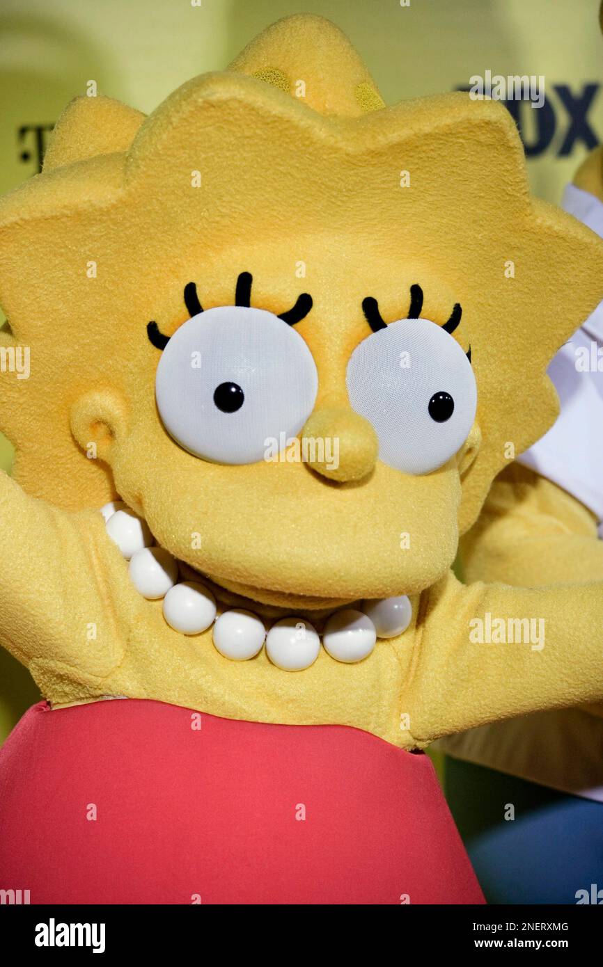Lisa Simpson arrives at The Simpsons Treehouse of Horror XX & 20th ...