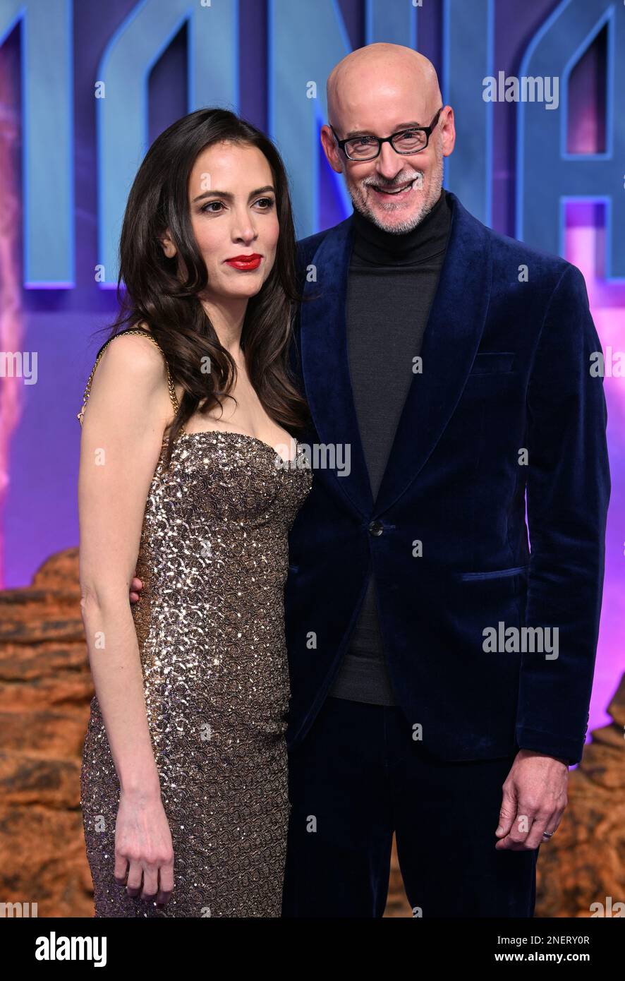 February 16th, 2023, London, UK. Sheila Reed and Peyton Reed arriving ...