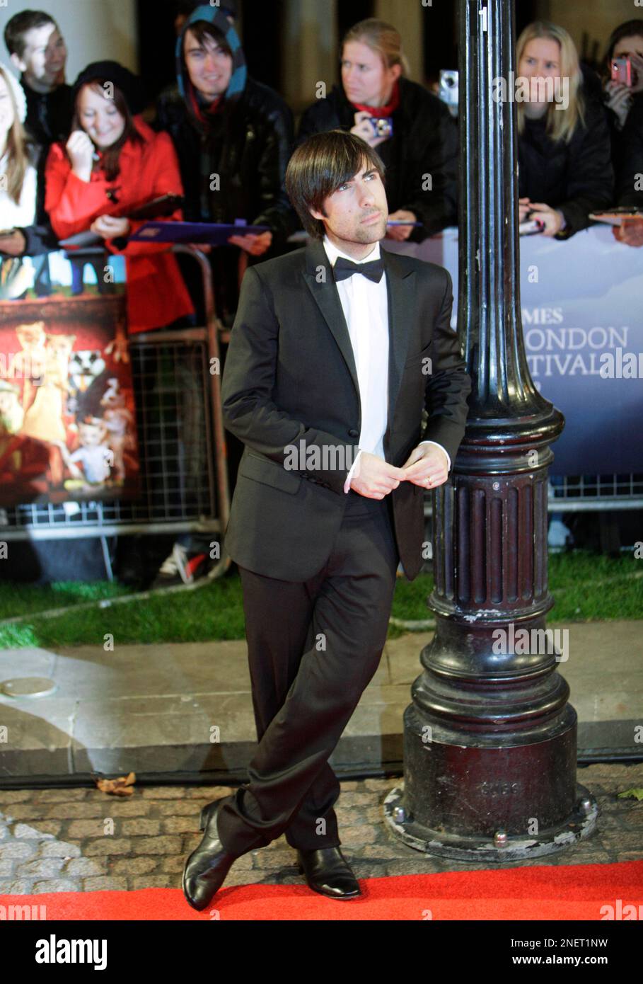 U.S. actor Jason Schwartzman poses for the photographers as he arrives ...