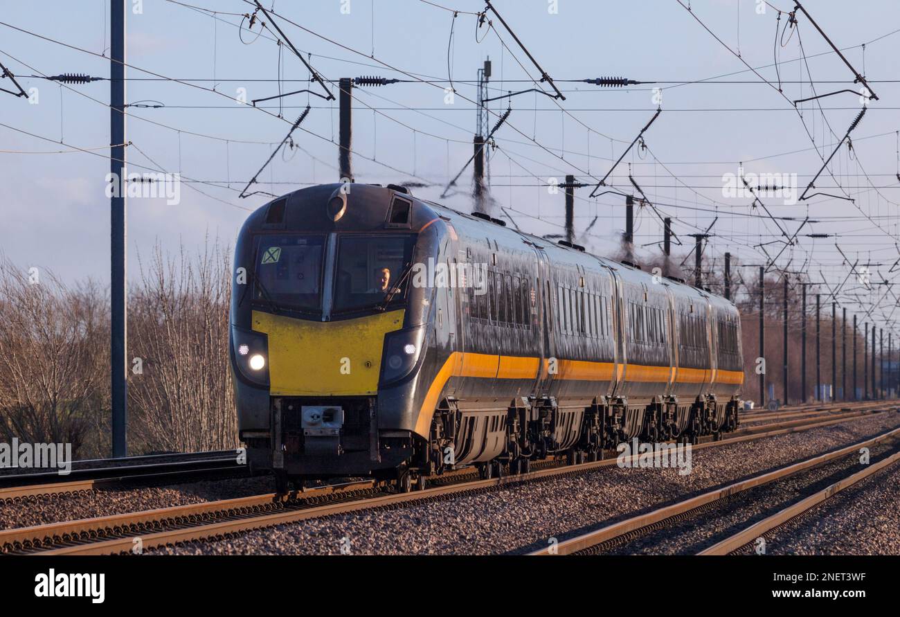 Open Access operator Grand Central class 180 diesel train 180101 on the ...