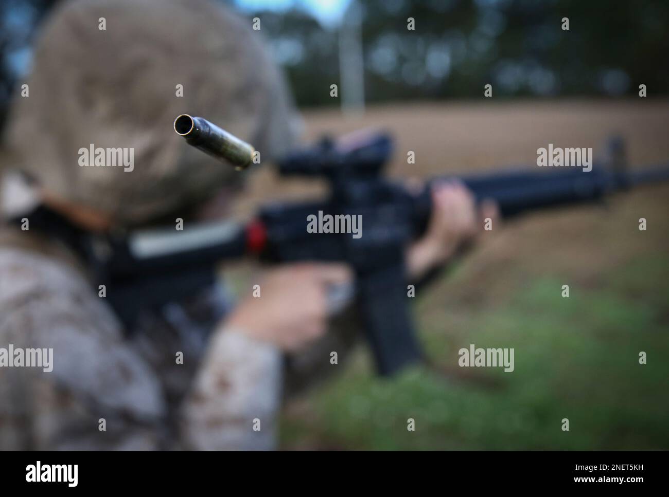 Parris Island, South Carolina, USA. 9th Feb, 2023. Recruits with Golf ...