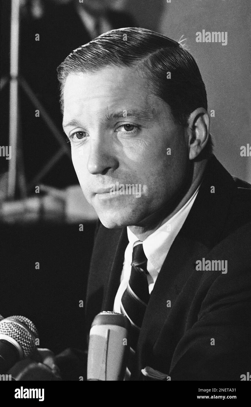 Senator-elect from Illinois Charles H. Percy as he appeared at a press ...
