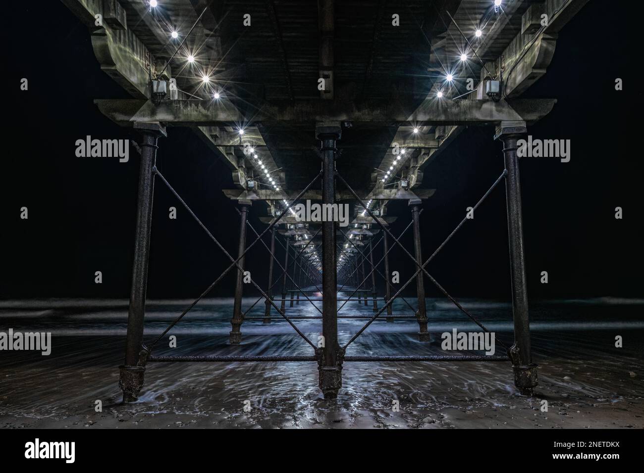 North pier night in hi-res stock photography and images - Alamy