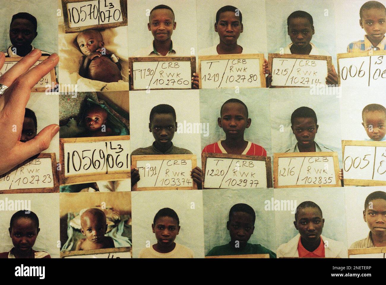 Snapshots of Rwandan children are featured in Renions: ?The lost ...