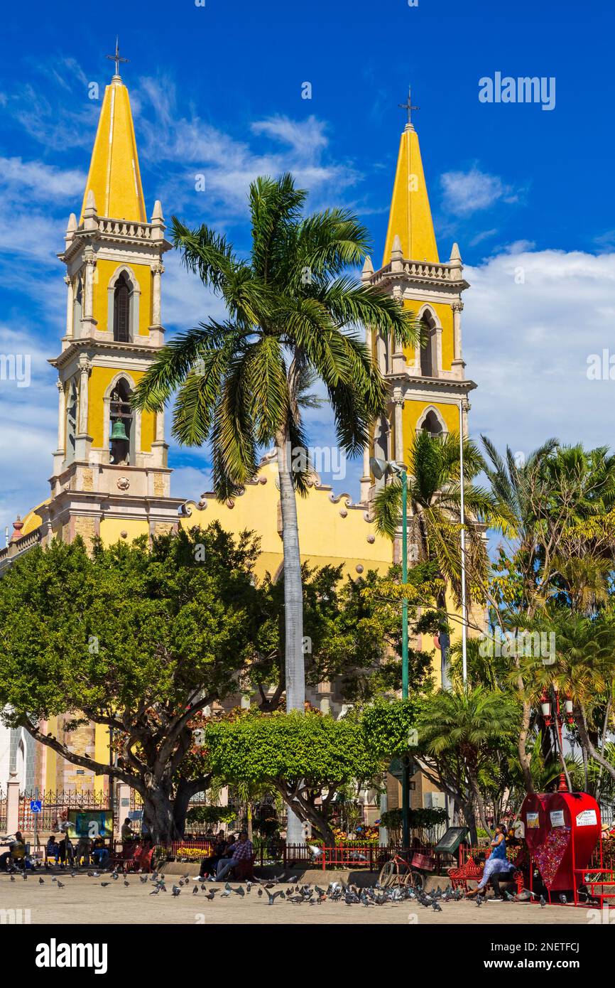 Cathedral, Historic Old Town, Mazatlan City, Sinaloa State, Mexico ...