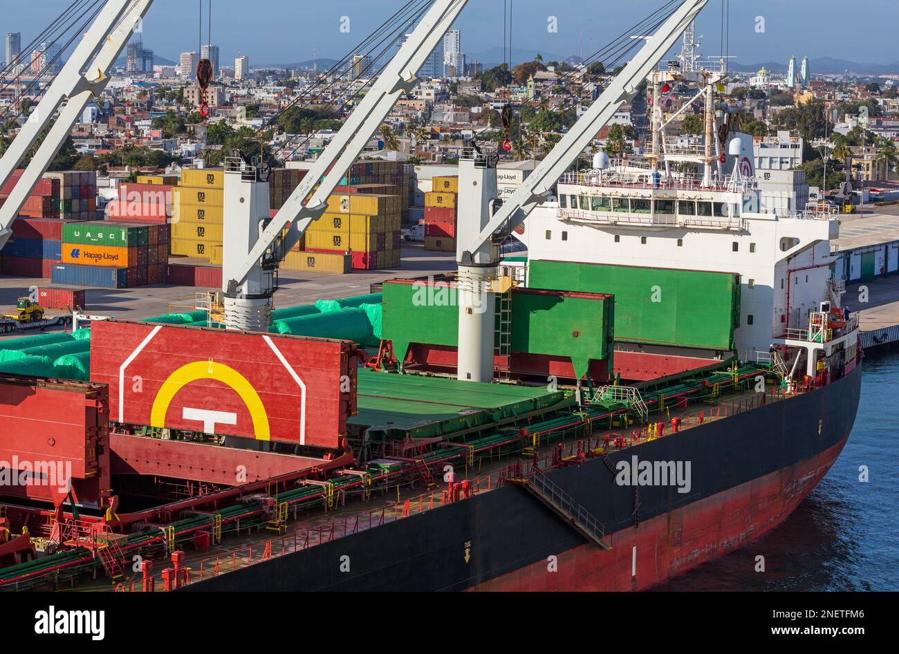 Mexico city port cargo hi-res stock photography and images - Alamy