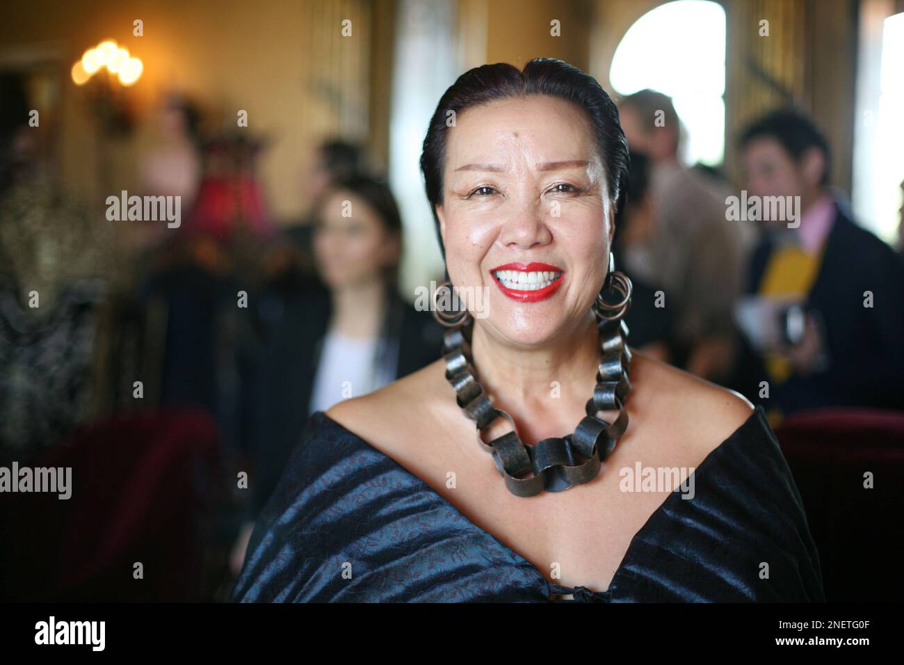 Sue Wong attends the Sue Wong Spring 2010 Preview Event on October 8 ...