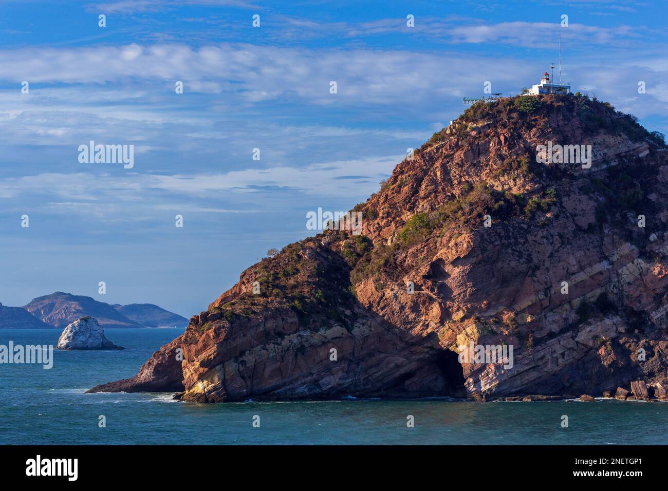 Mazatlan Lighthouse, Port of Mazatlan, Sinaloa State, Mexico Stock ...