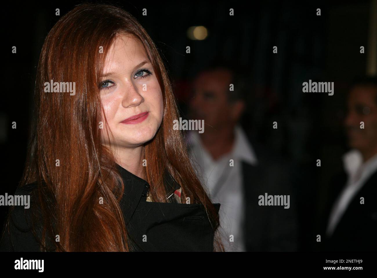 British actress Bonnie Wright arrives at the The Imaginarium of Doctor ...