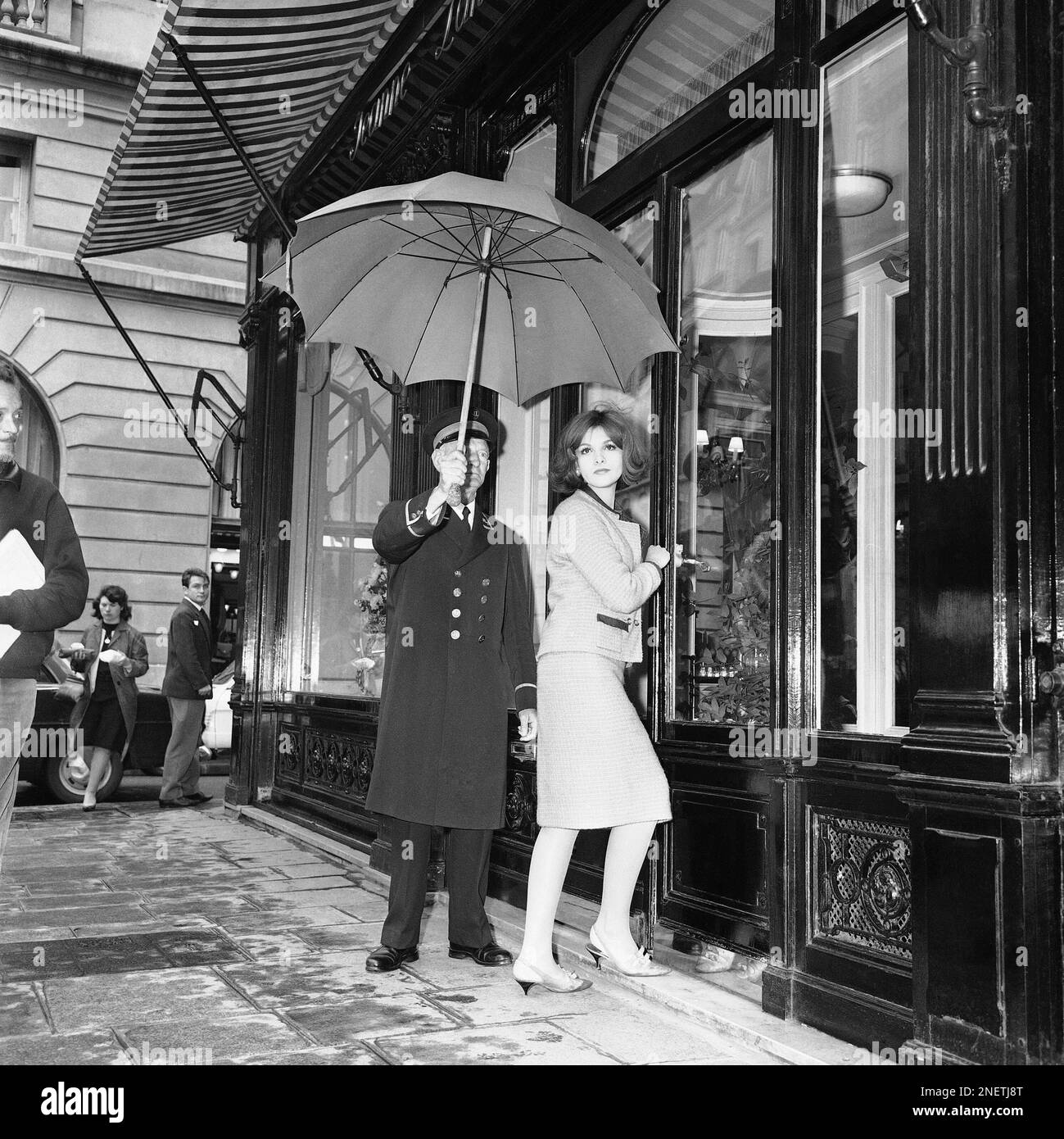 Starlet Agnes Spaak (19), daughter of Belgian movieman Charles Spaak ...