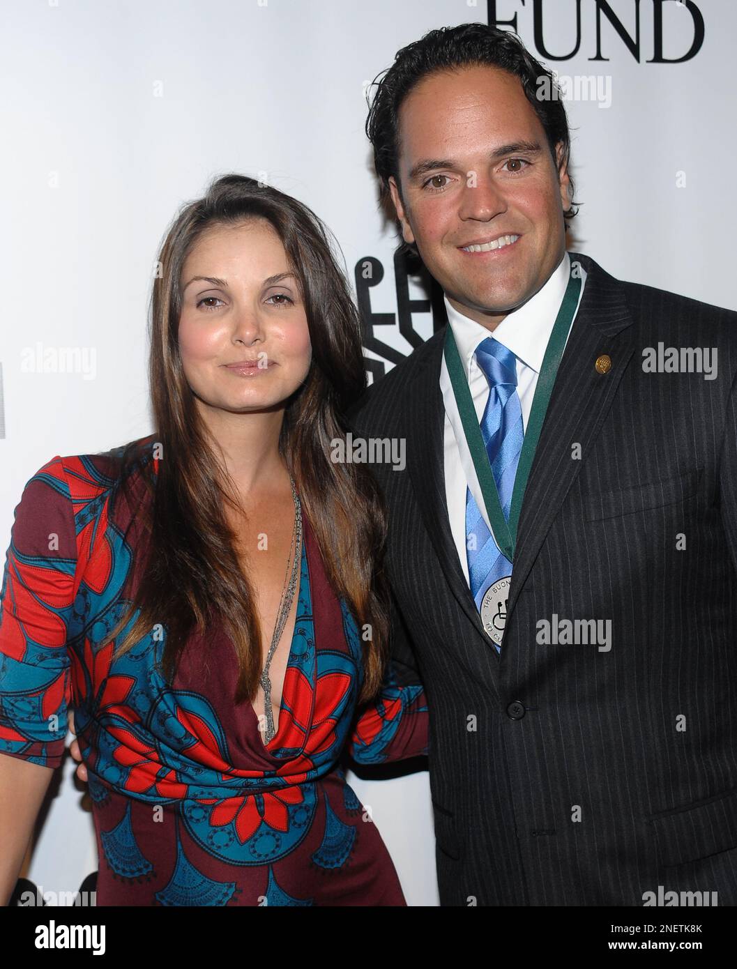 Former professional Baseball star Mike Piazza and his wife Alicia ...
