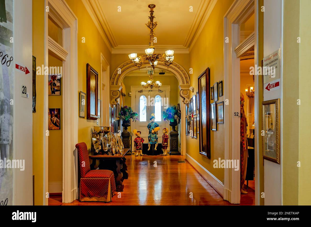 The interior of Mobile Carnival Museum is pictured, Feb. 15, 2023, in ...