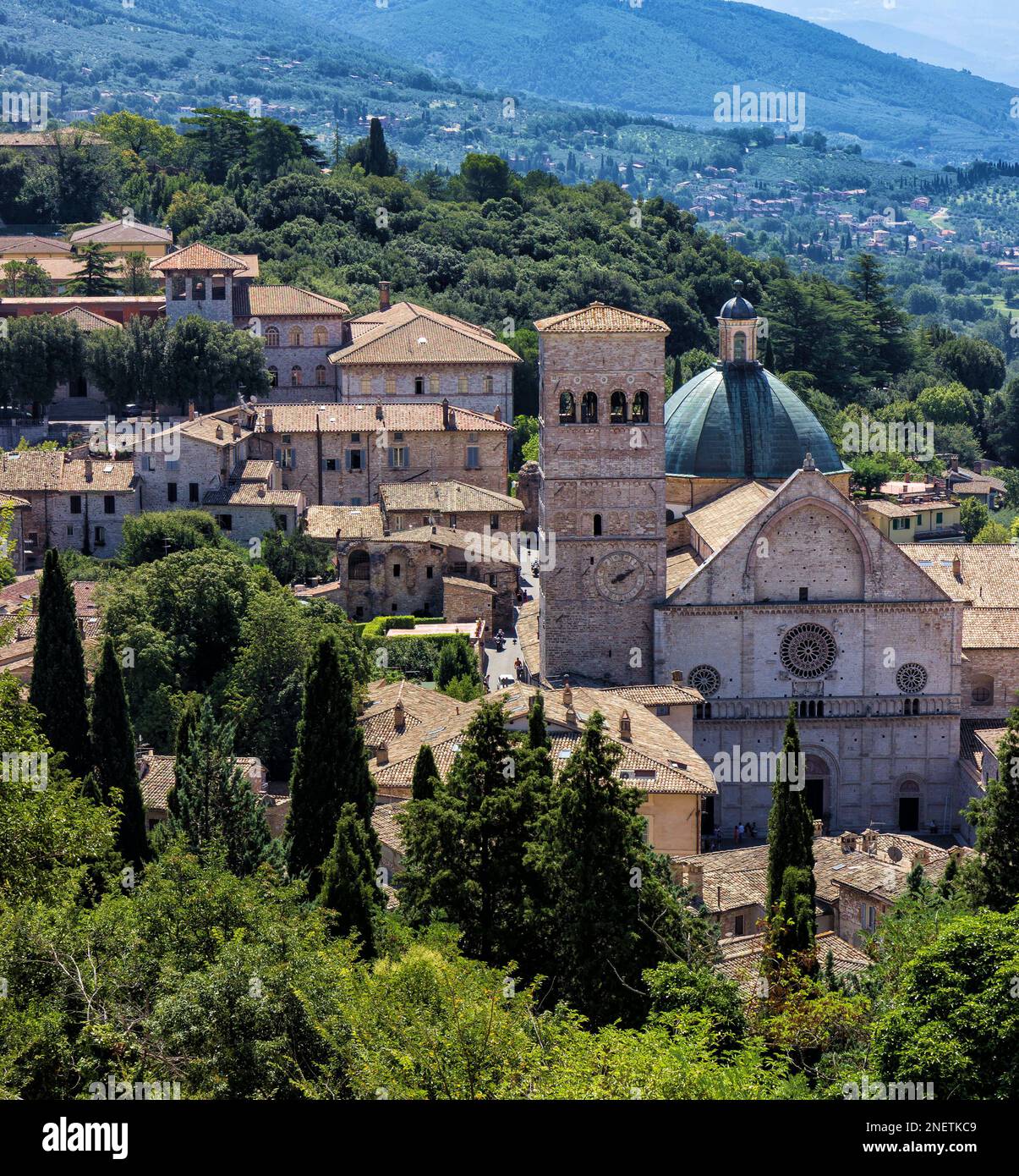 View of Assisi, a famous italian medieval town Stock Photo - Alamy