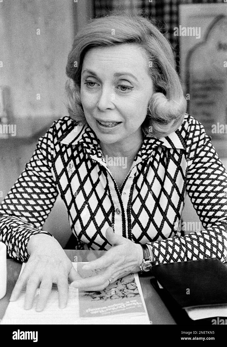 Dr. Joyce Brothers, pictured in San Francisco on April 24, 1978 during an interview, is still an ...