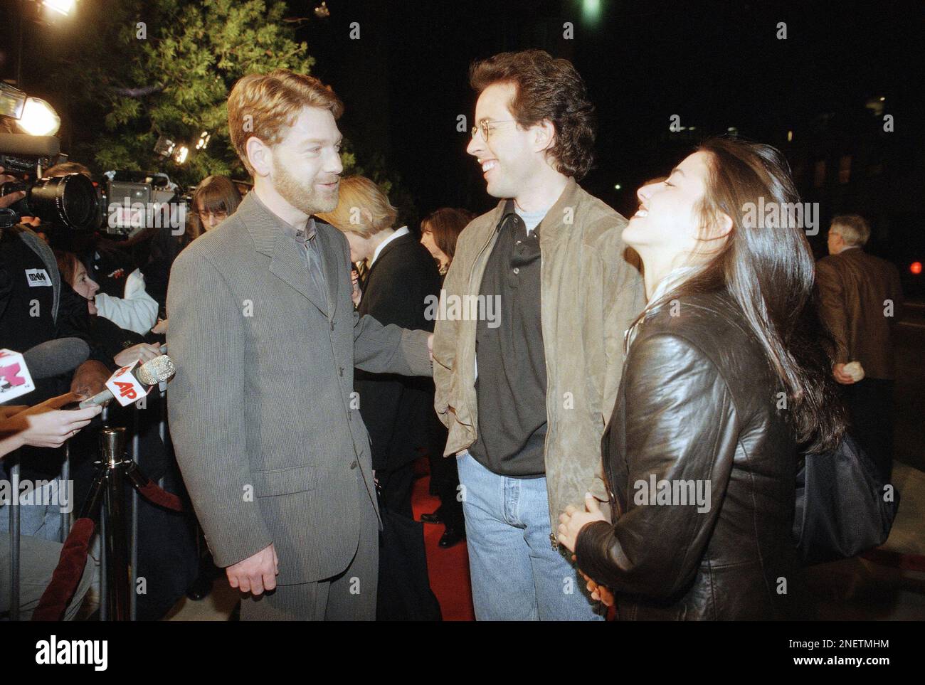 Kenneth Branagh, left, star of a new film treatment of William ...