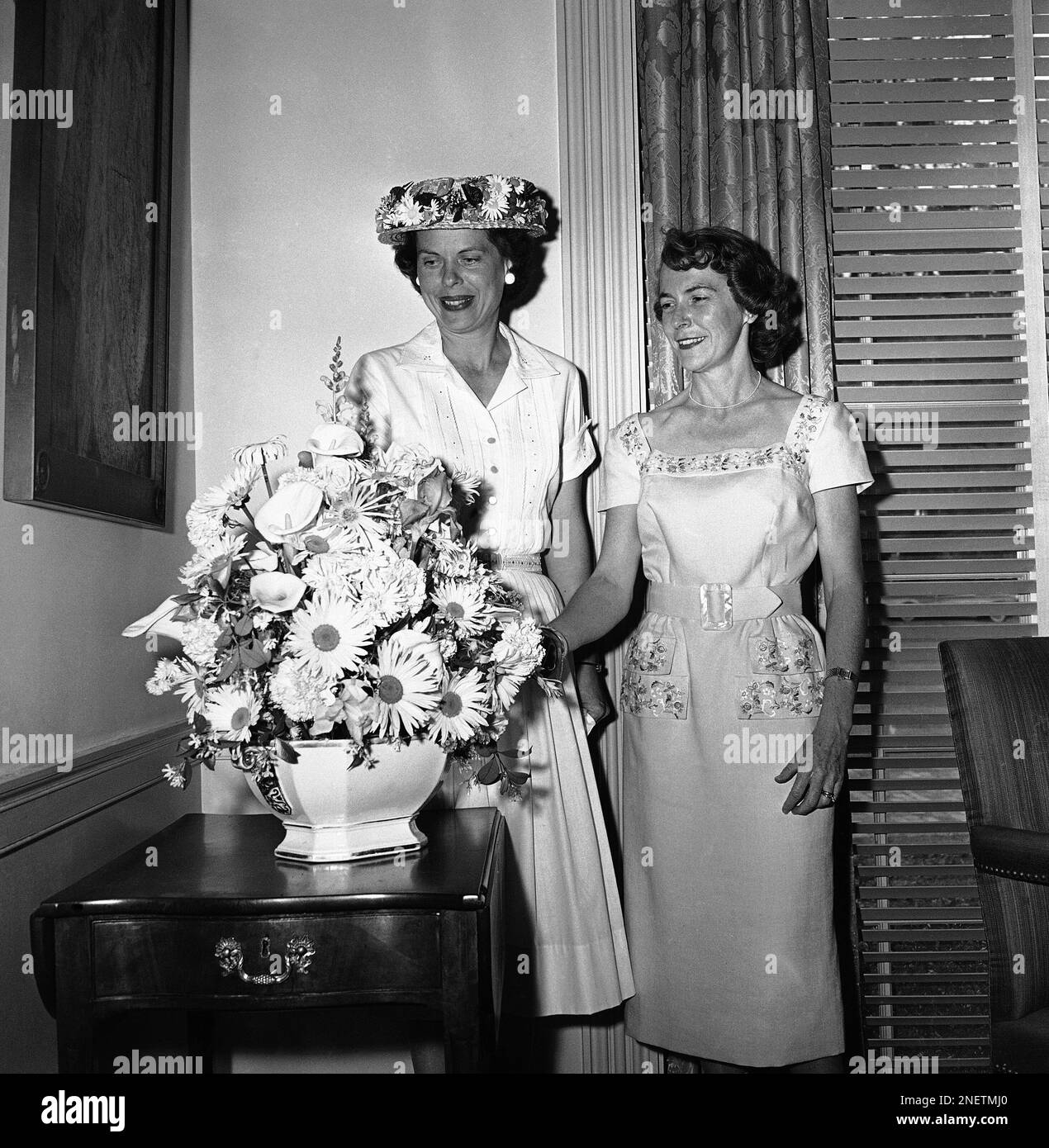 Martha Gibbons, wife of Tampa’s state Sen. Sam Gibbons, and Mary ...