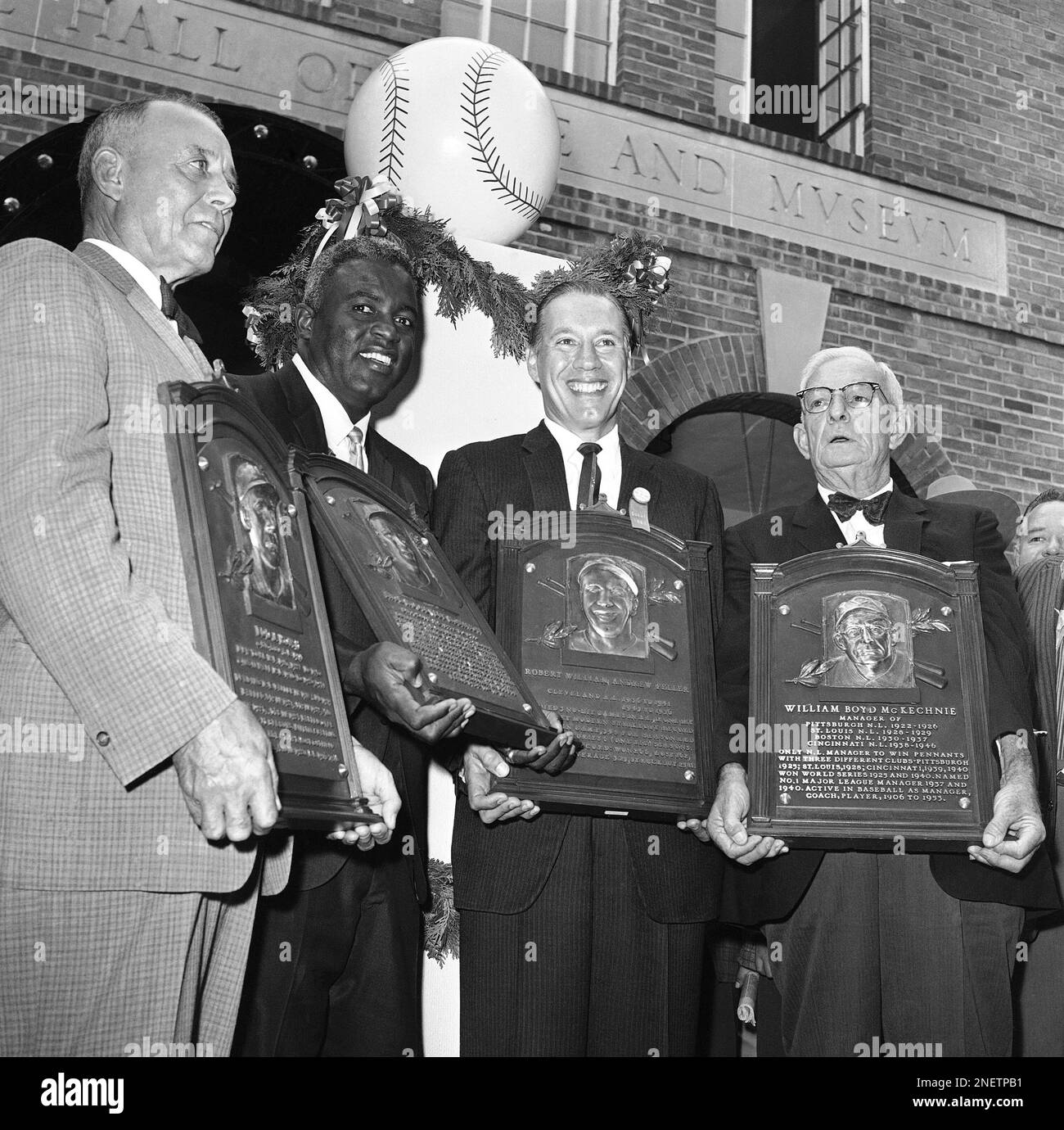 Four famous ballplayers were inducted to the Hall of Fame on July 23 ...