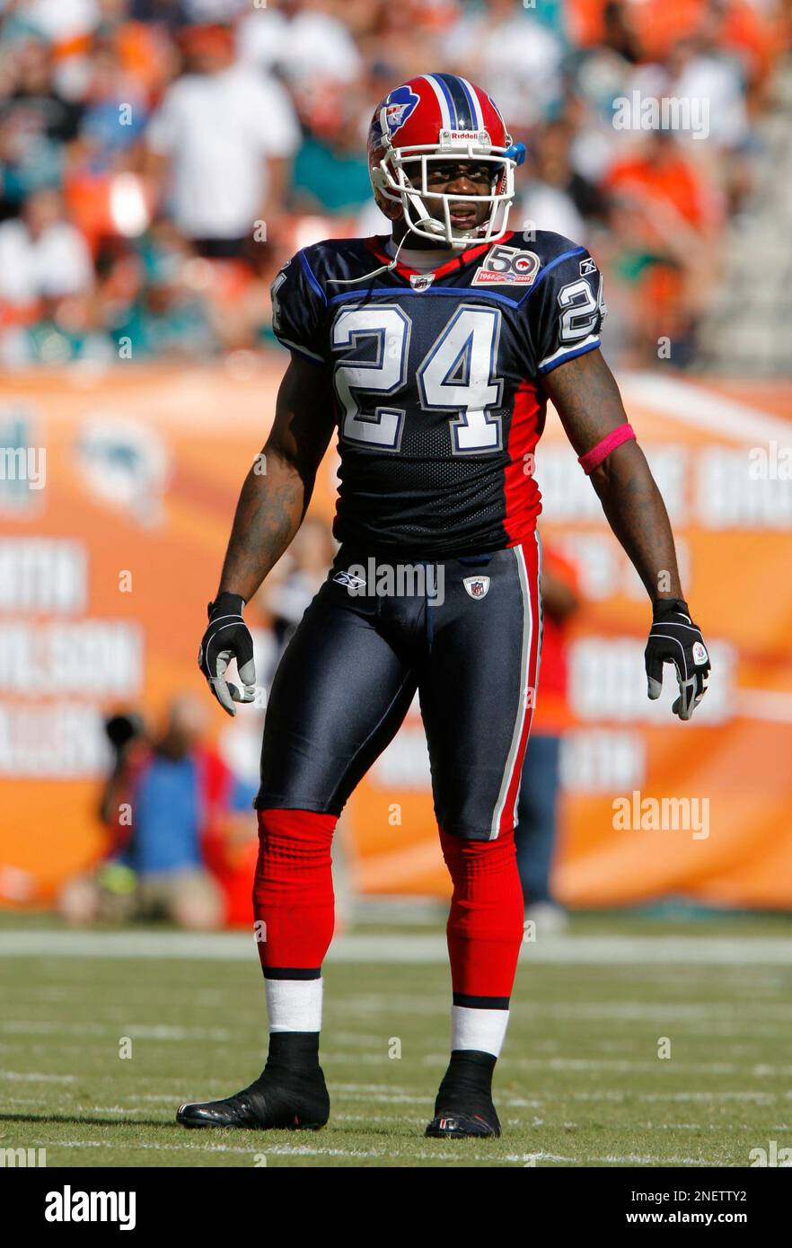 Buffalo Bills cornerback Terrence McGee (24) is seen against the Miami ...