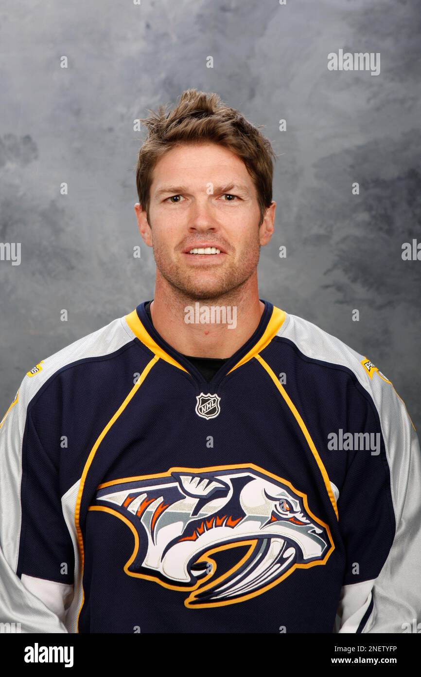 Nashville Predators forward Jason Arnott is shown in Nashville, Tenn ...