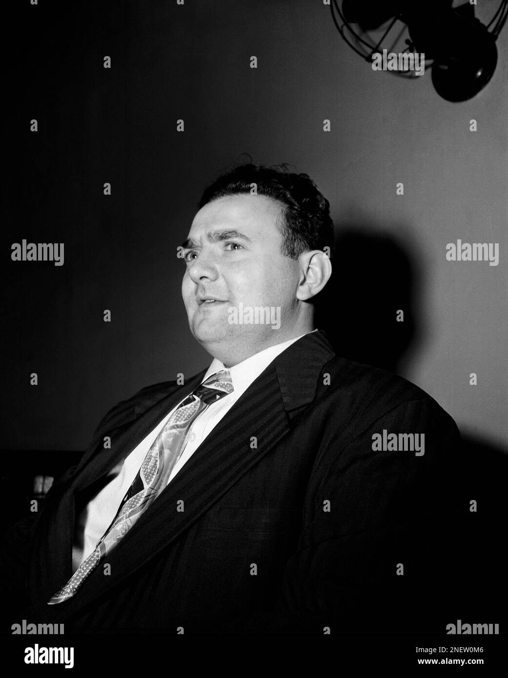 David Greenglass, 29, former atomic employee and a confessed spy, sits ...
