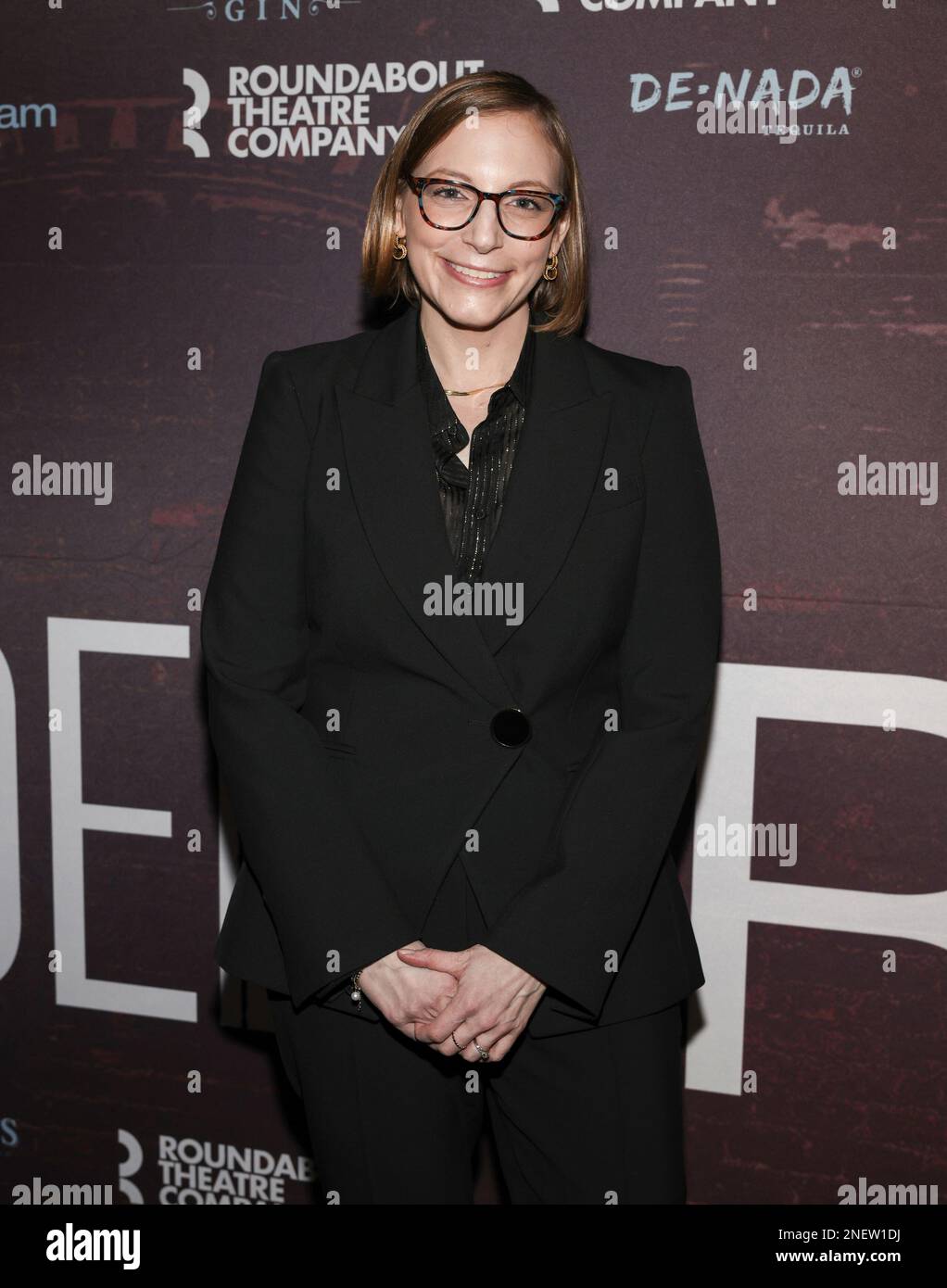 Anna Ziegler attends "The Wanderers" Broadway opening at the Laura Pels ...