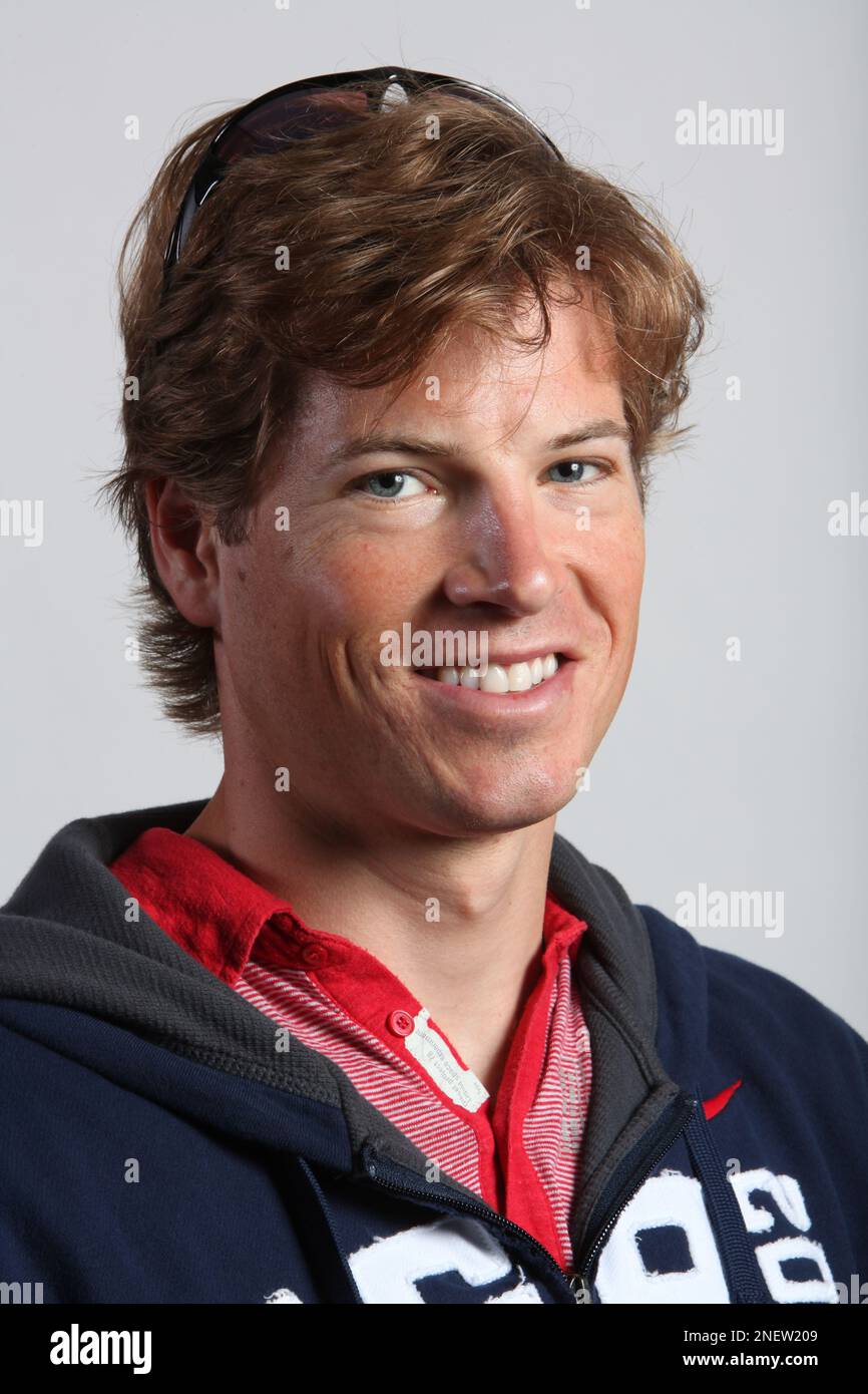 Cross country skiing competitor Kris Freeman poses for a portrait ...