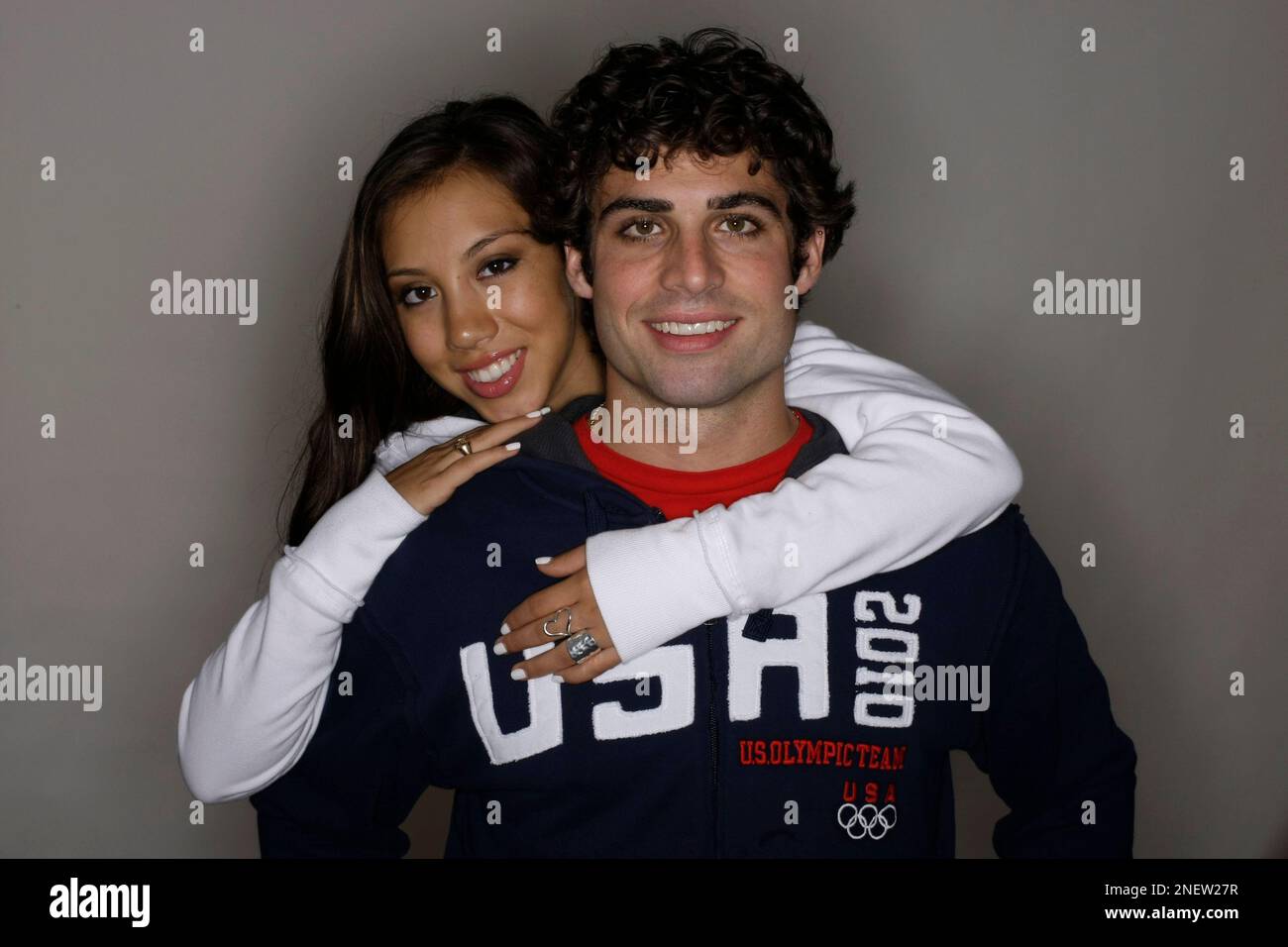 Pairs figure skating competitors Keauna McLaughlin, left, and Rockne ...