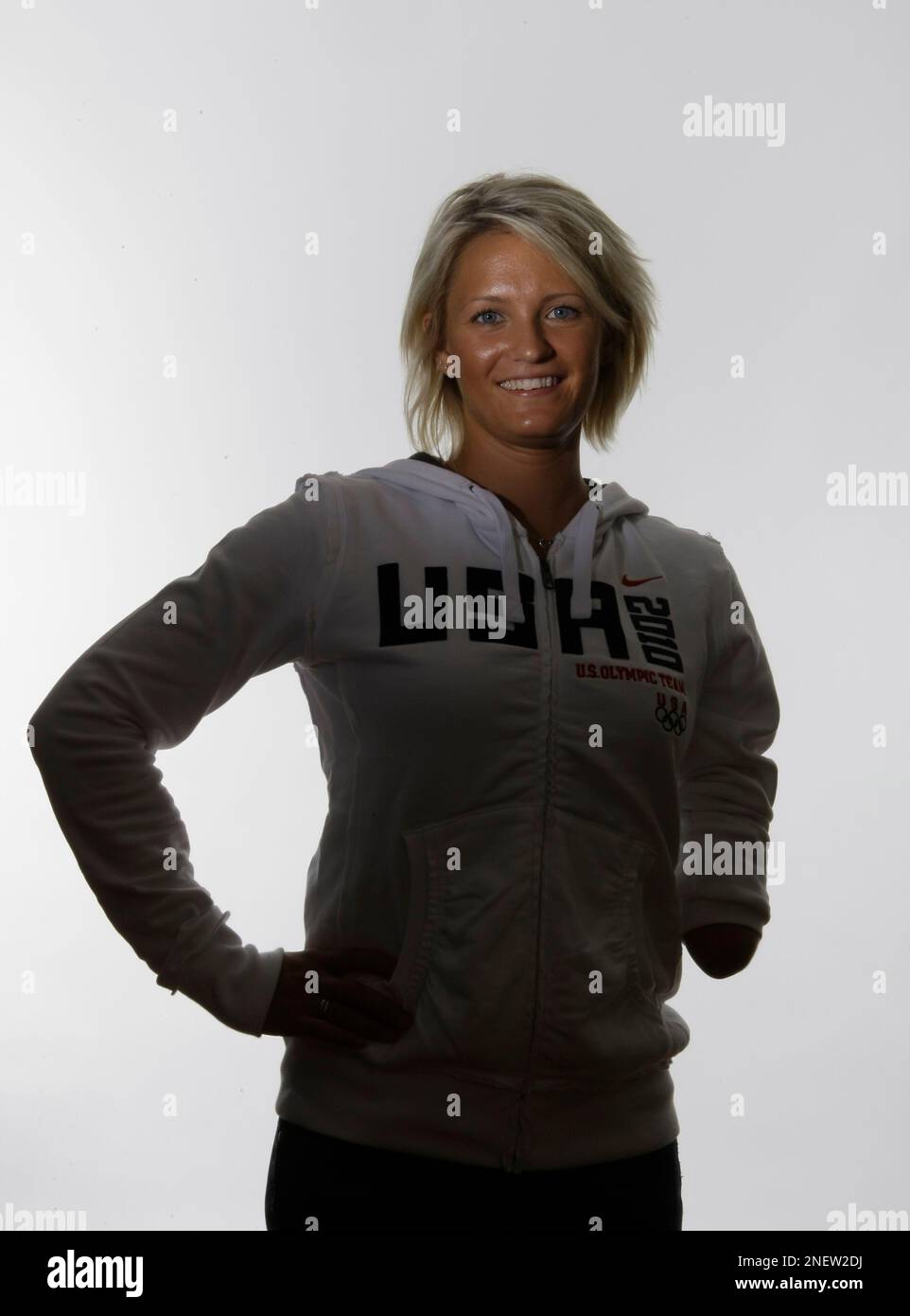 Paralympic competitor Kelly Underkofler poses for a portrait during the ...