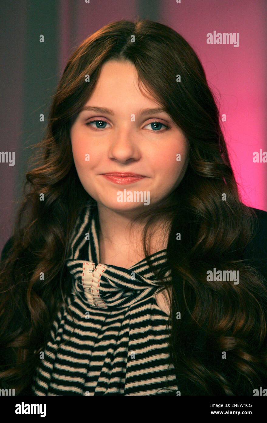 Actress Abigail Breslin poses for a portrait in New York, Tuesday, Sept ...