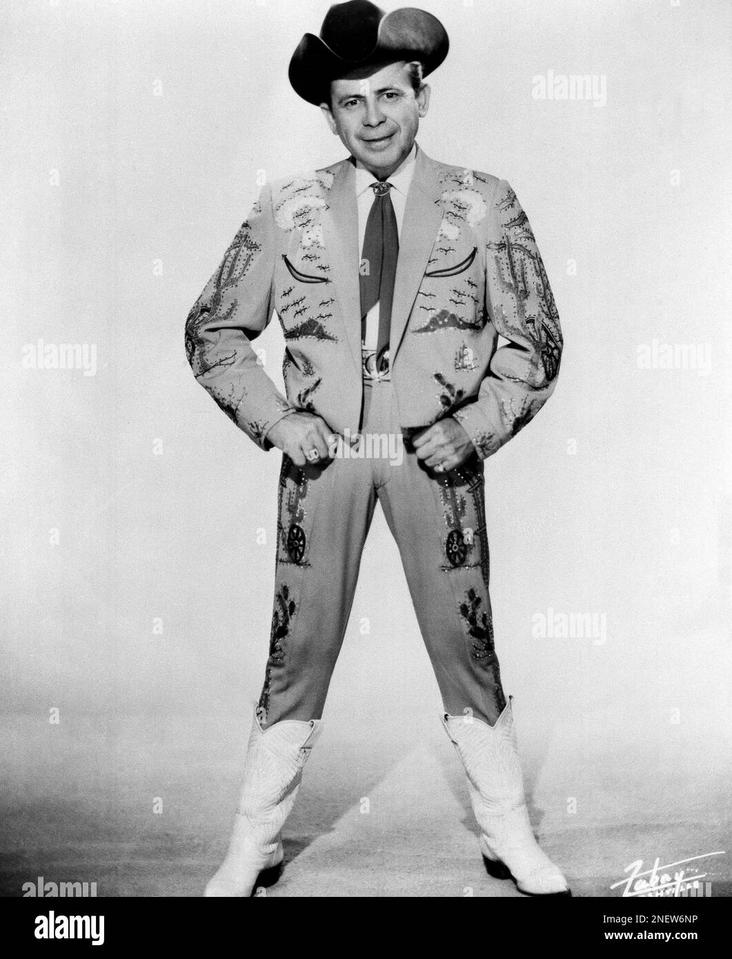 Little Jimmy Dickens in March 1977. Country Western Singer Posing ...