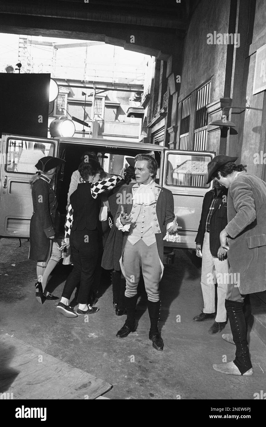 During the filming of an episode of the “Batman” series for April ...