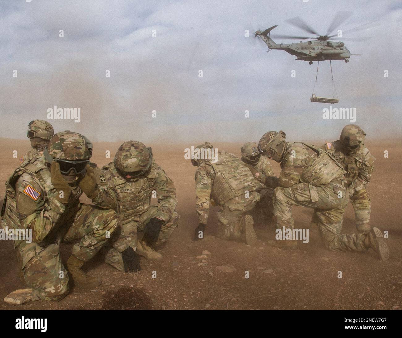 Soldiers assigned to 4th Brigade Support Batallion, 1st Stryker Brigade ...