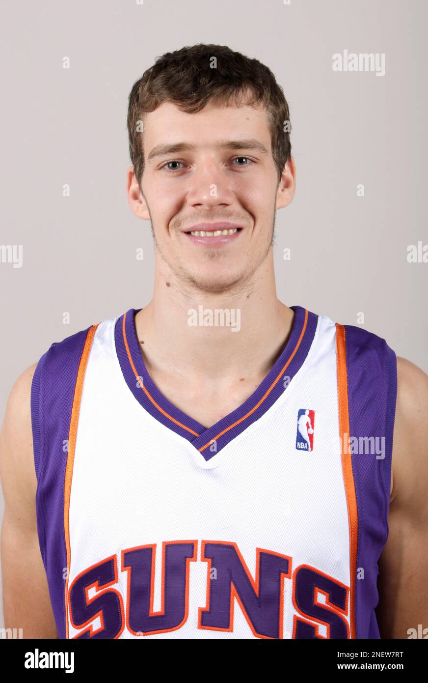 Phoenix Suns Goran Dragic During Suns Media Day Monday Sept 28 2009